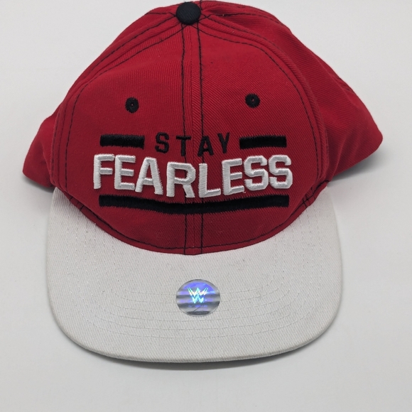 WWE | Accessories | 27 Wwe Fearless Snapback Hat | Poshmark